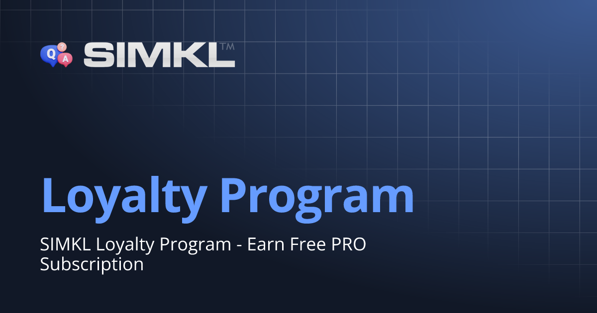 Loyalty Program | How to use Simkl