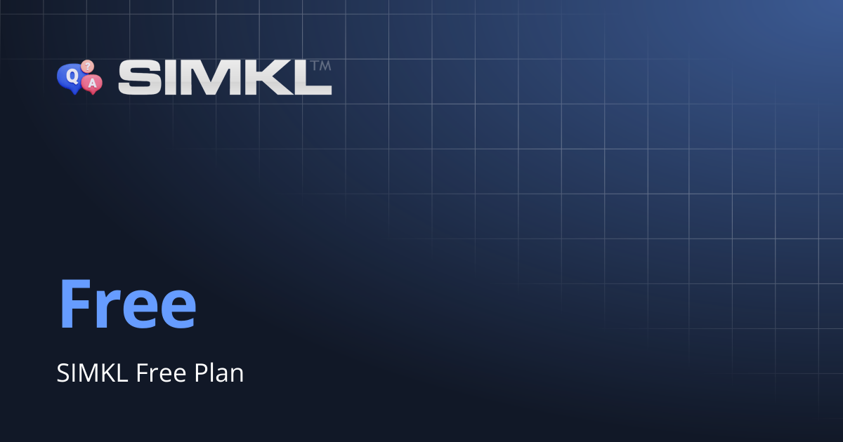 Free | How to use Simkl